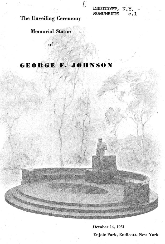 Unveiling | George F. Johnson Memorial Library