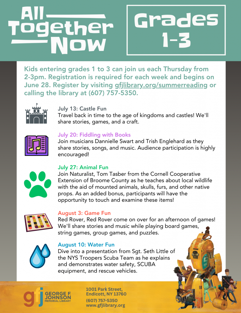 1-3 Flyer (2) | George F. Johnson Memorial Library