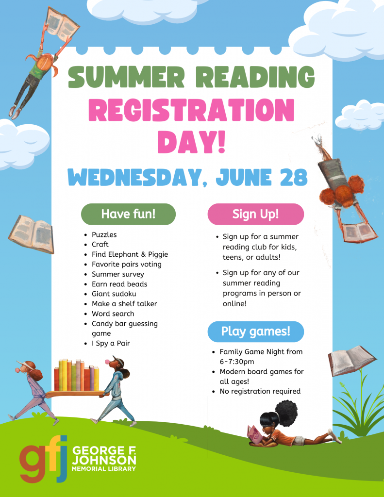 Registration Day | George F. Johnson Memorial Library