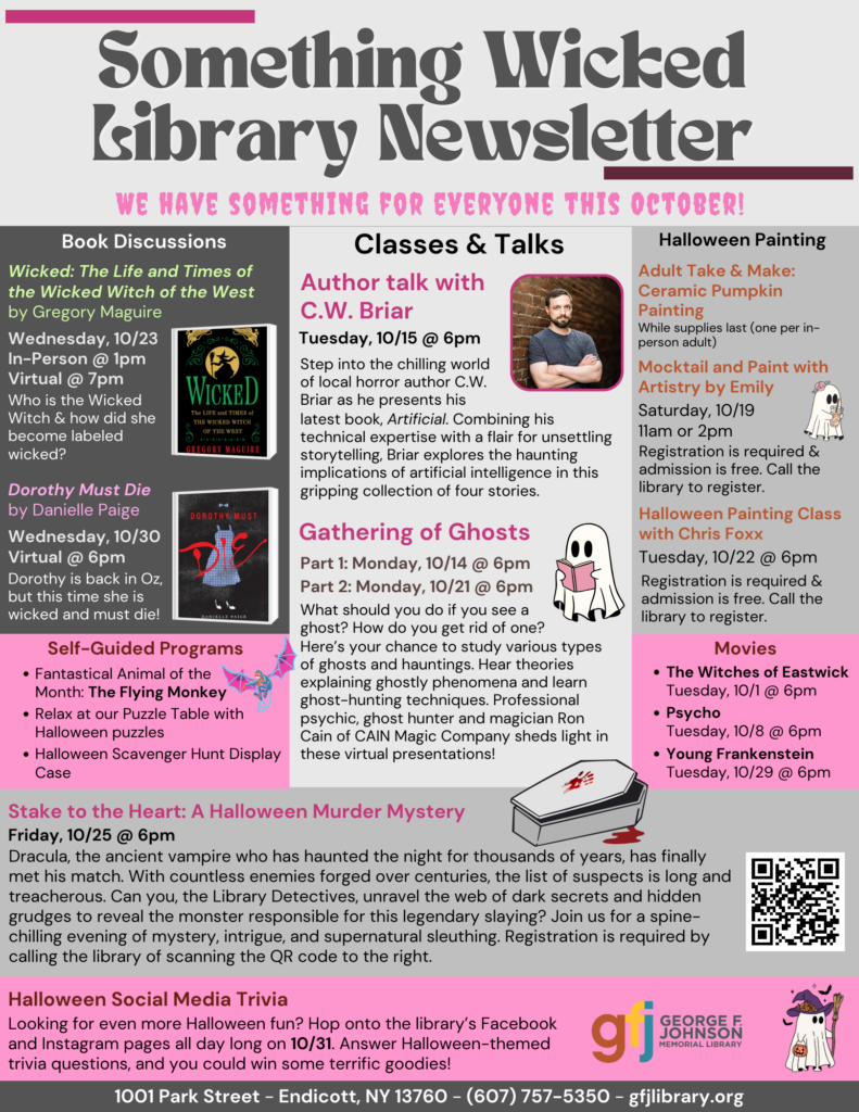 Adults | George F. Johnson Memorial Library