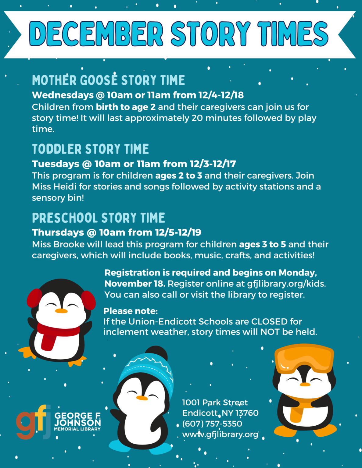 Kids | George F. Johnson Memorial Library